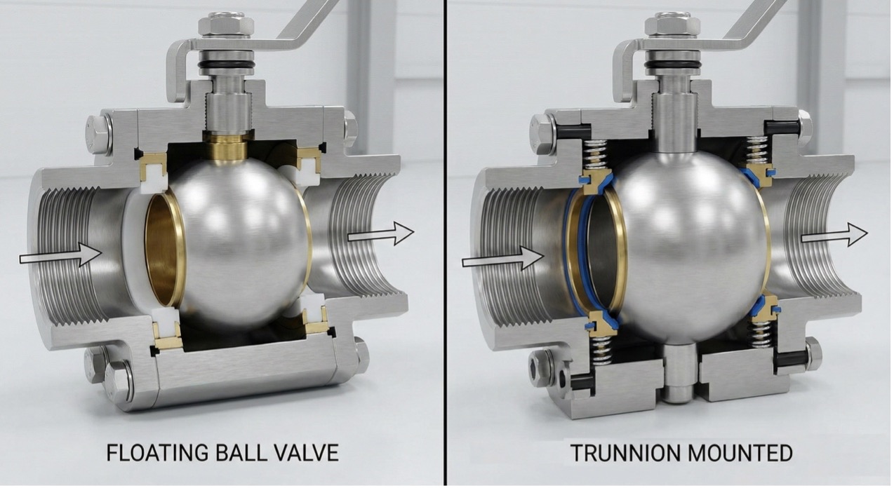 Ball Valve Selection Guide: Trunnion vs Floating & Soft vs Metal ...